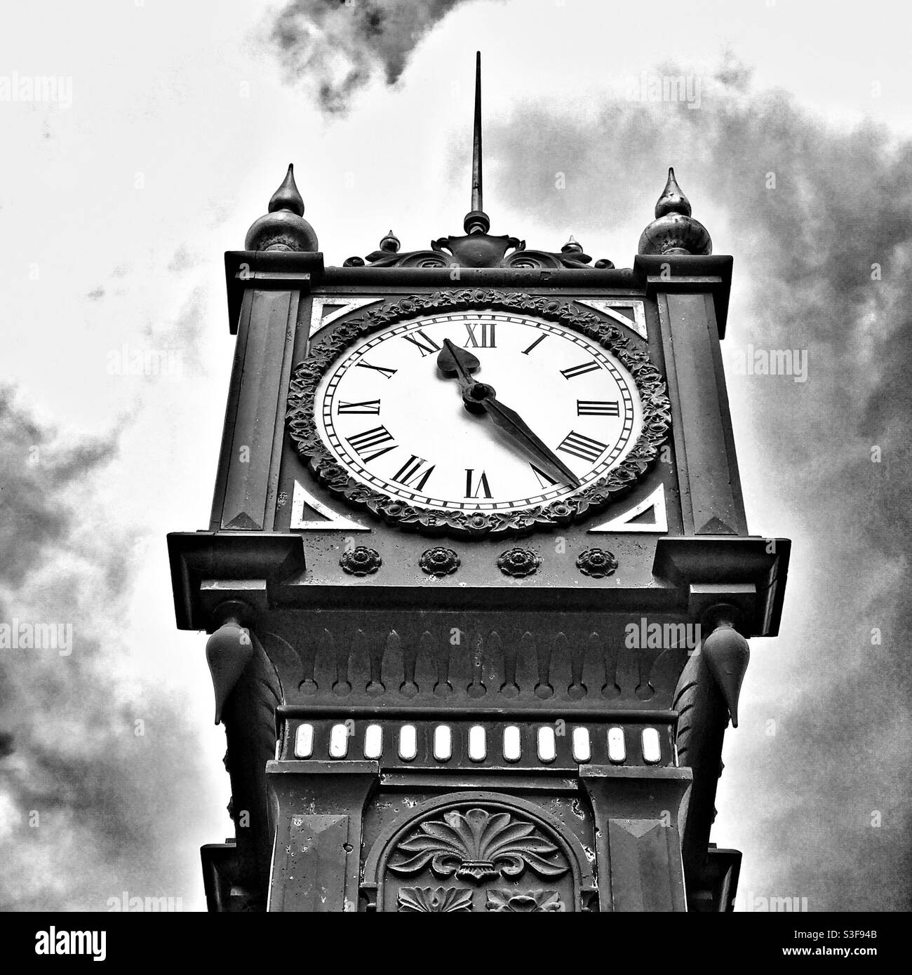 Victorian timepiece Black and White Stock Photos & Images - Alamy