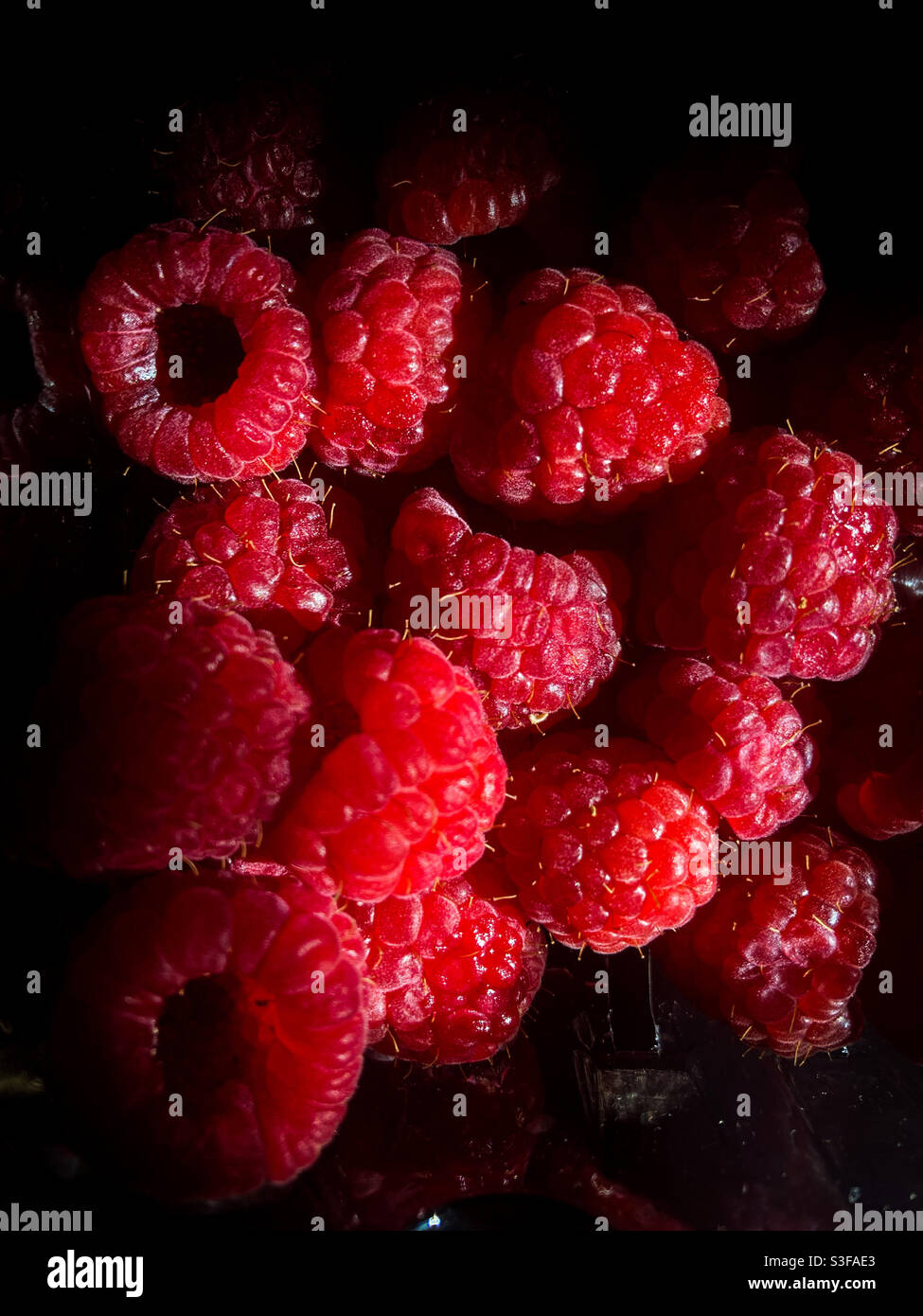 Rasperries hi-res stock photography and images - Alamy