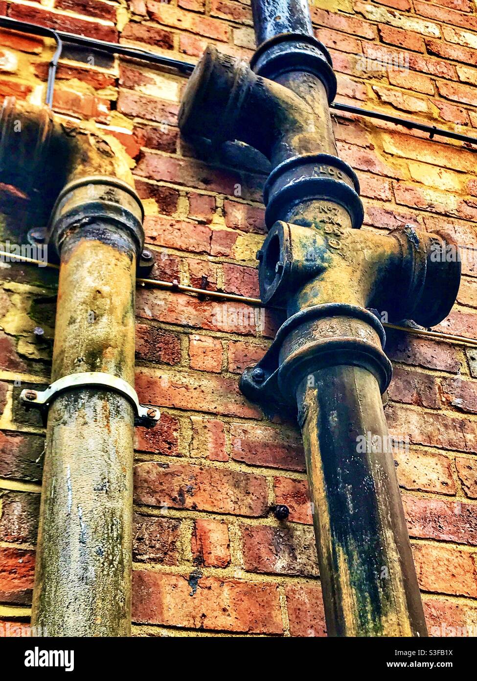 London pipework hi-res stock photography and images - Alamy