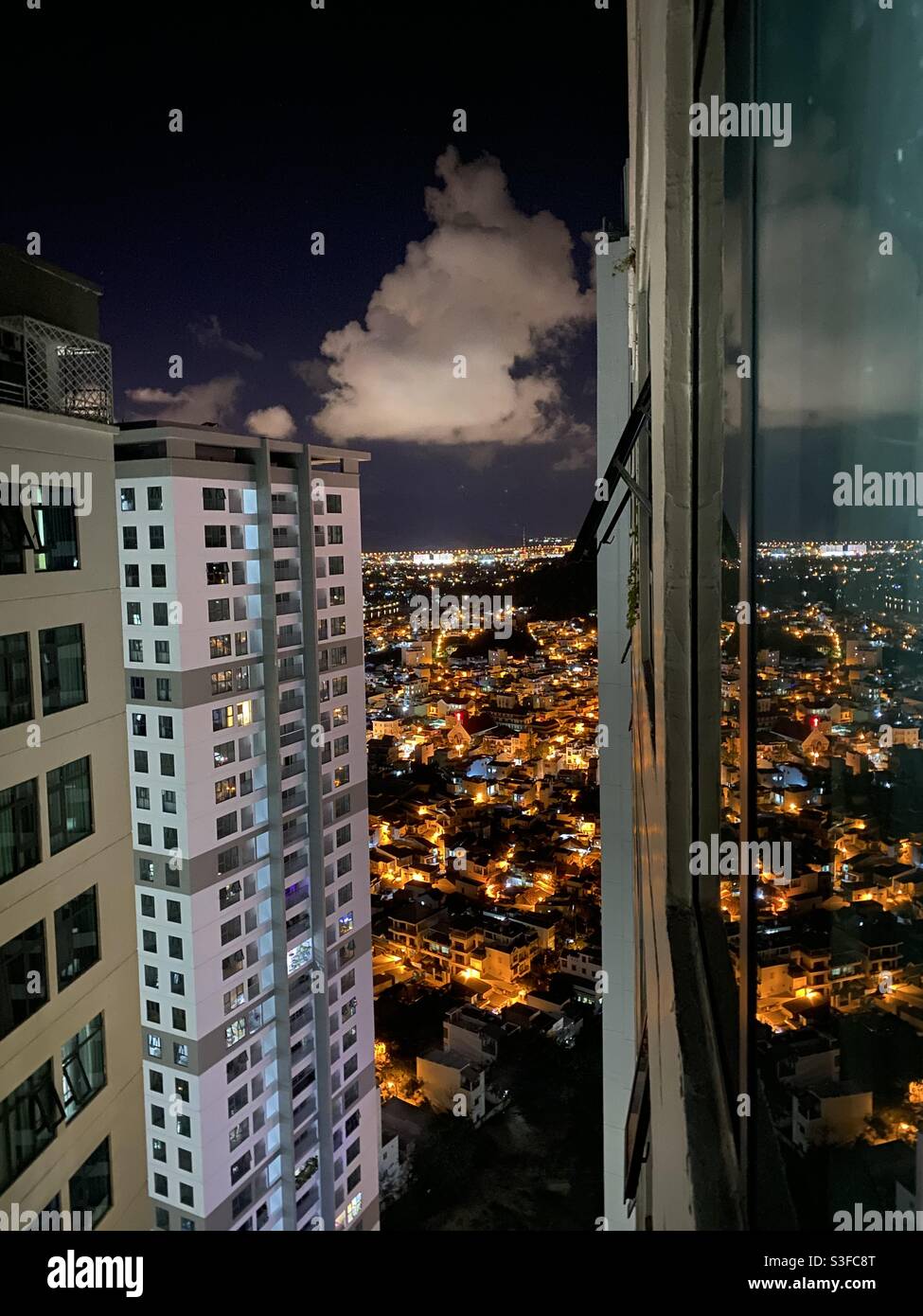 View From Window At Night