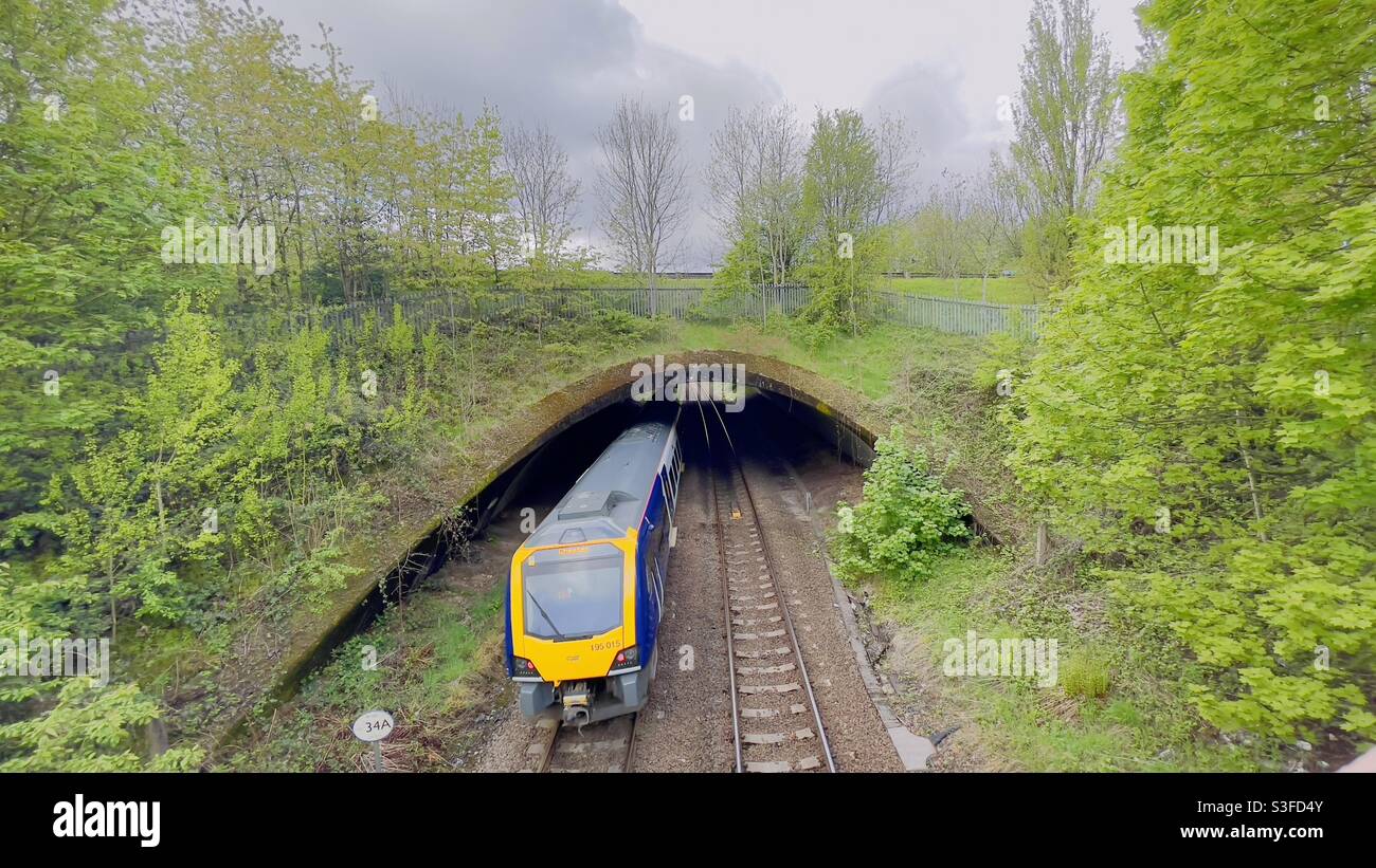 Exiting train hi-res stock photography and images - Alamy