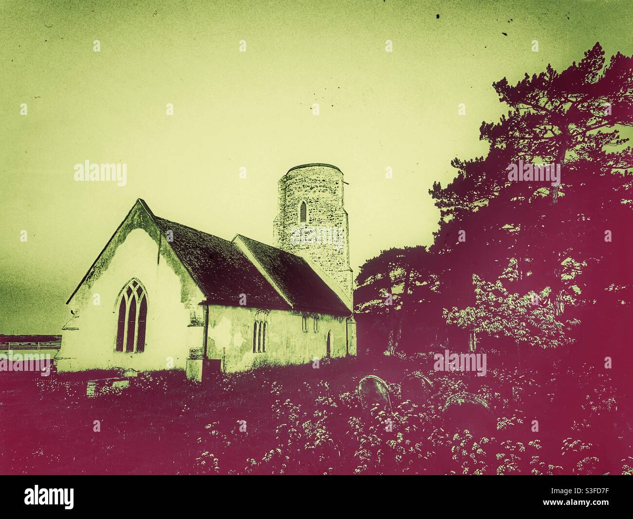 Ramsholt church Suffolk England Stock Photo - Alamy