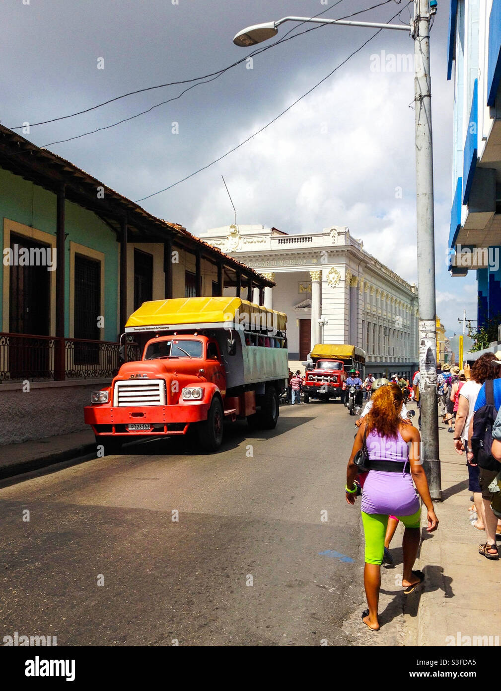 Lorry passenger hi-res stock photography and images - Alamy