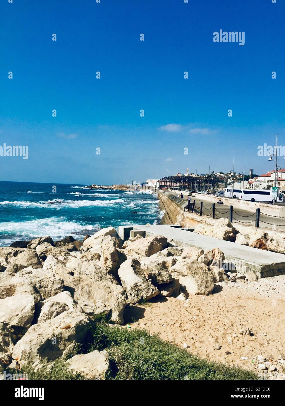Palestine beach hi-res stock photography and images - Alamy