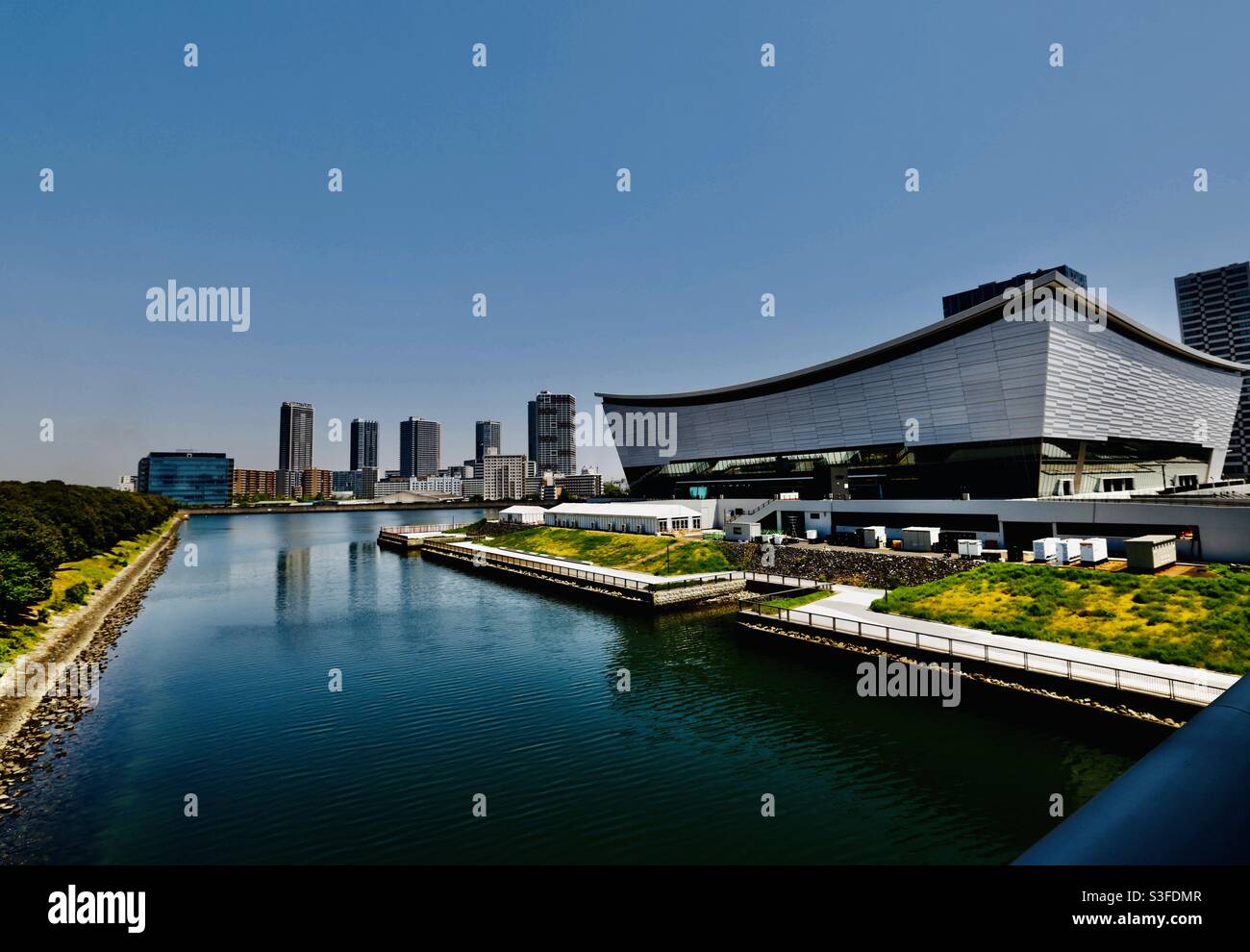 Tokyo 2020 olympics venu hi-res stock photography and images - Alamy