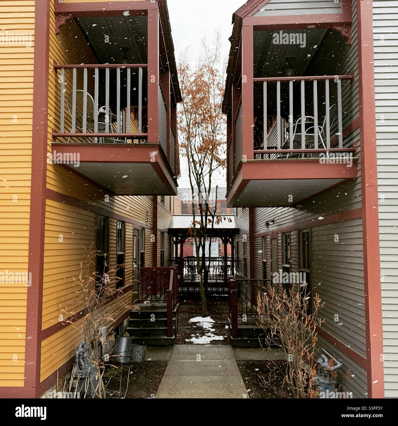 January, 2021, The Porches Inn at MASS MoCA, North Adams, Berkshire ...