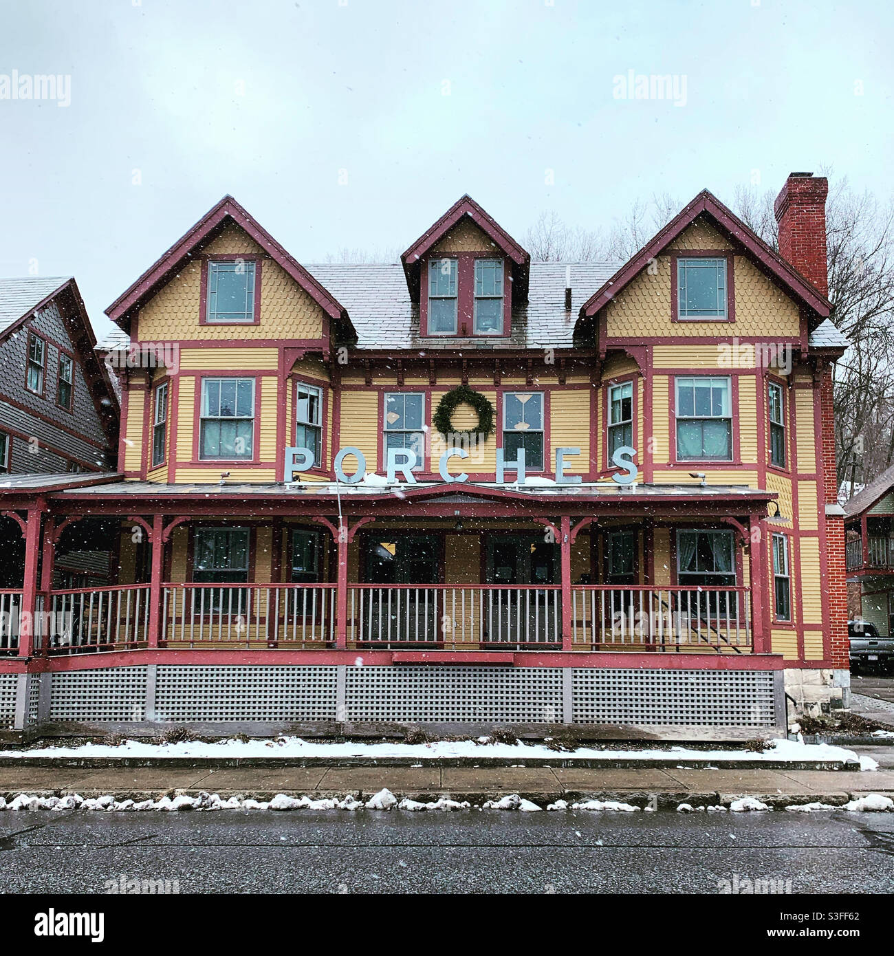 January, 2021, The Porches Inn at MASS MoCA, North Adams, Berkshire ...