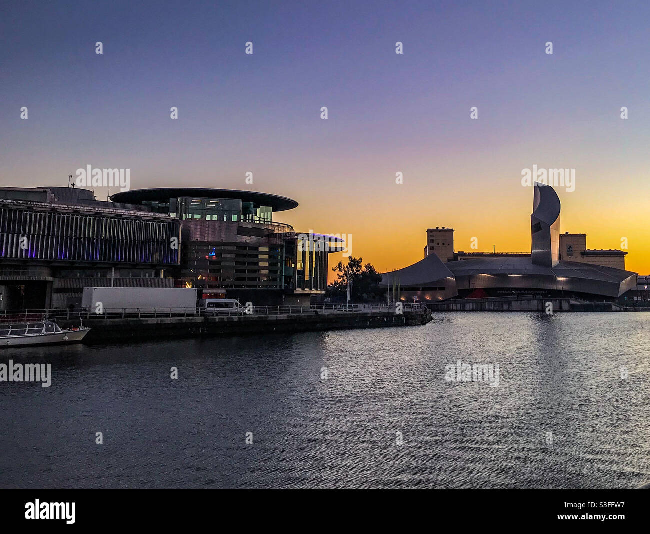 Salford Quays, Manchester Stock Photo - Alamy