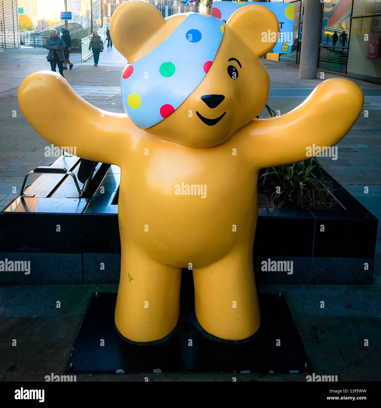 Pudsey bear children in need hi-res stock photography and images - Alamy
