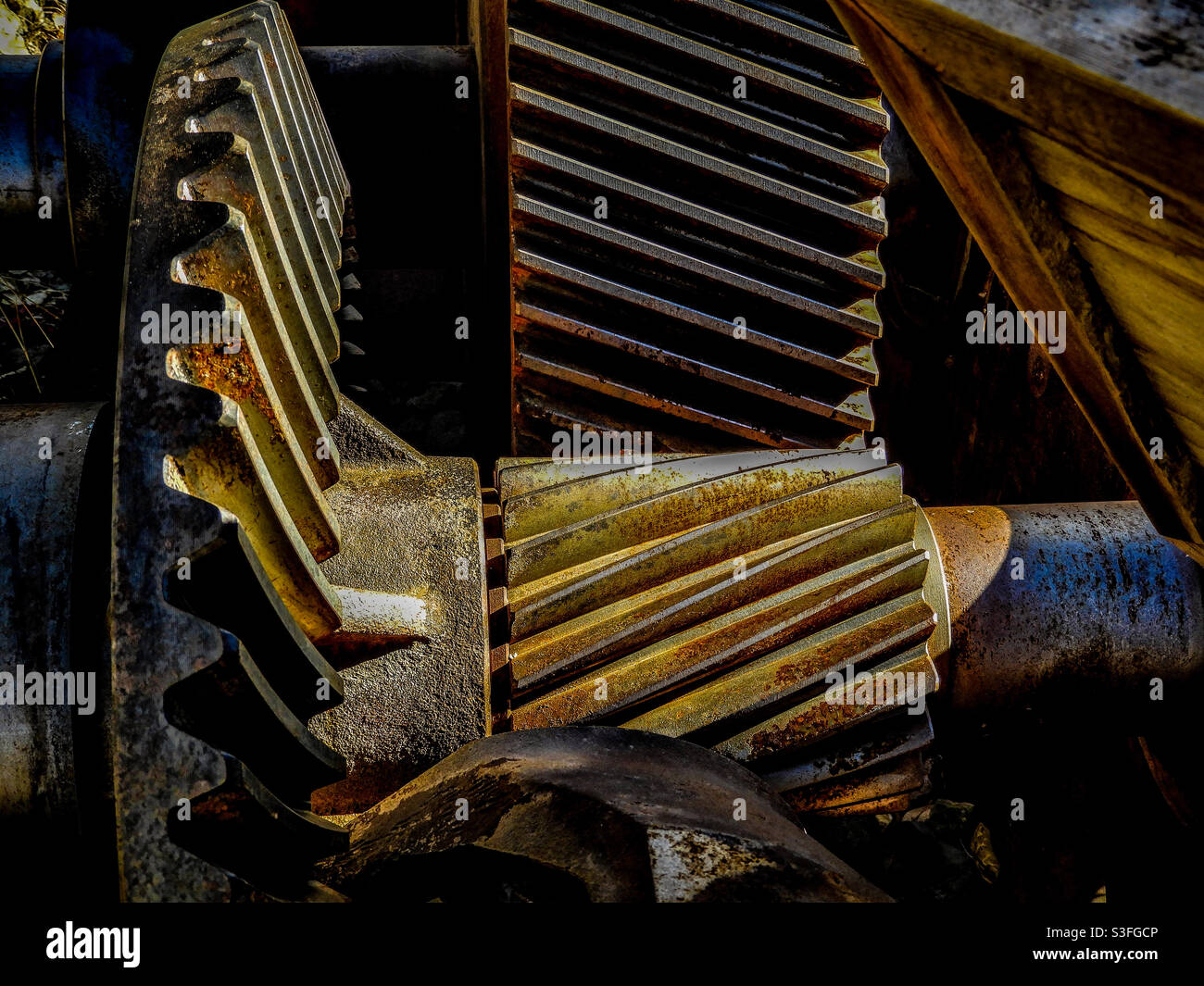 Large cogs hi-res stock photography and images - Alamy