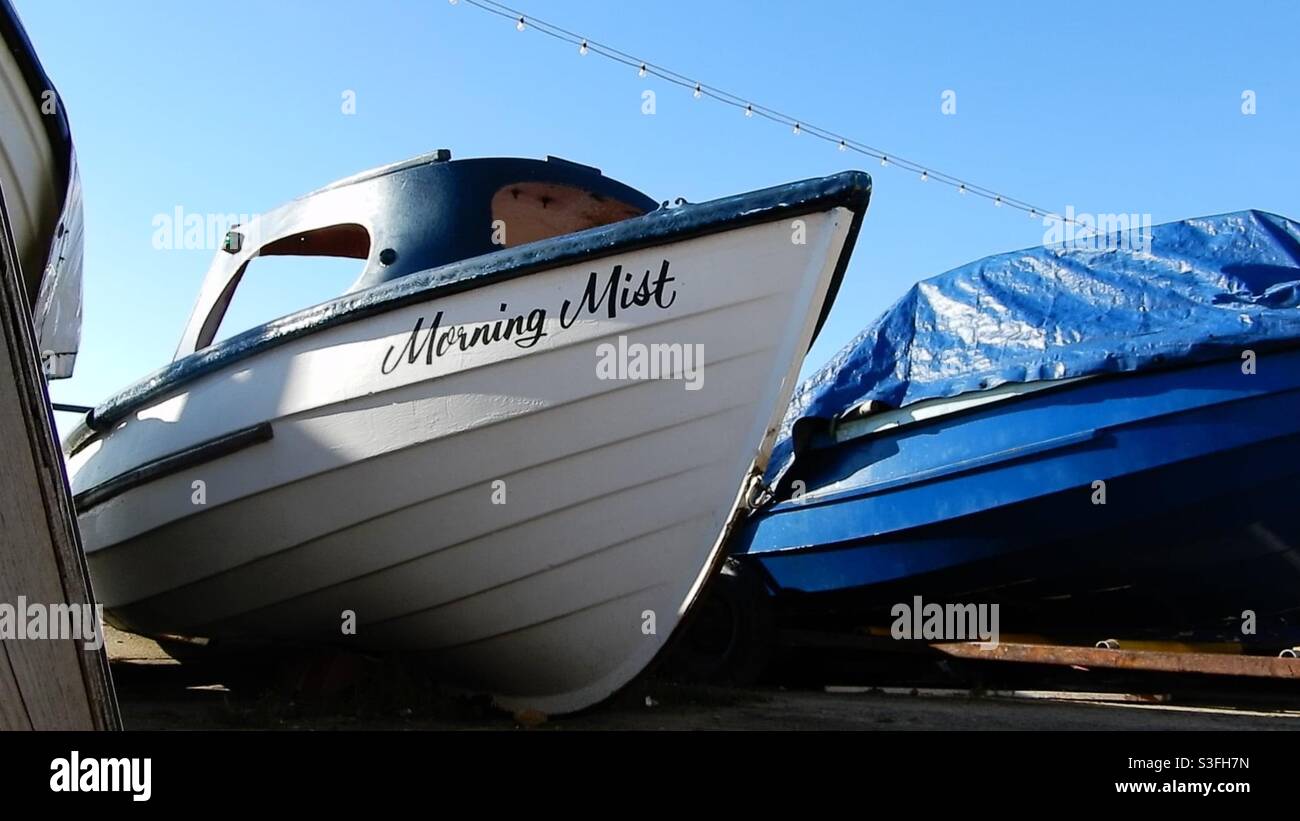 Filey cobble boat hi-res stock photography and images - Alamy