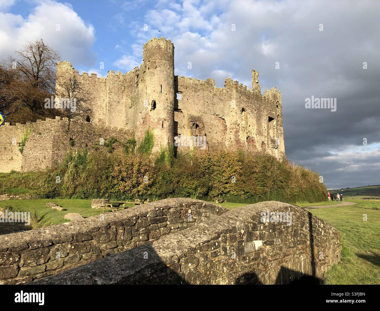 Carew castle winter hi-res stock photography and images - Alamy