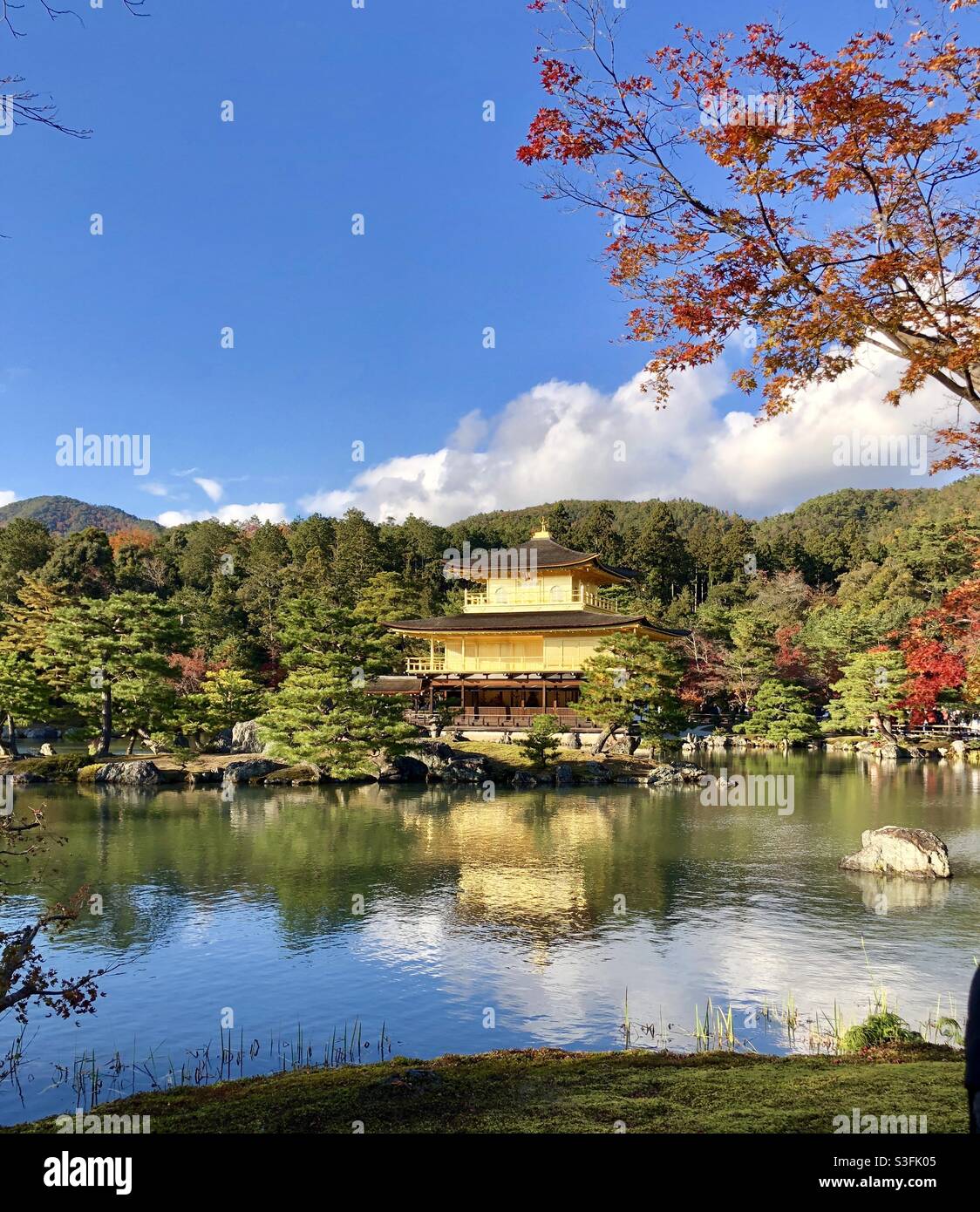 Golden temple kyoto hi-res stock photography and images - Alamy