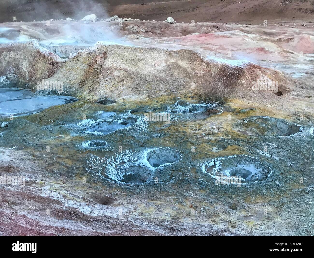 Fumaroles activity hi-res stock photography and images - Alamy