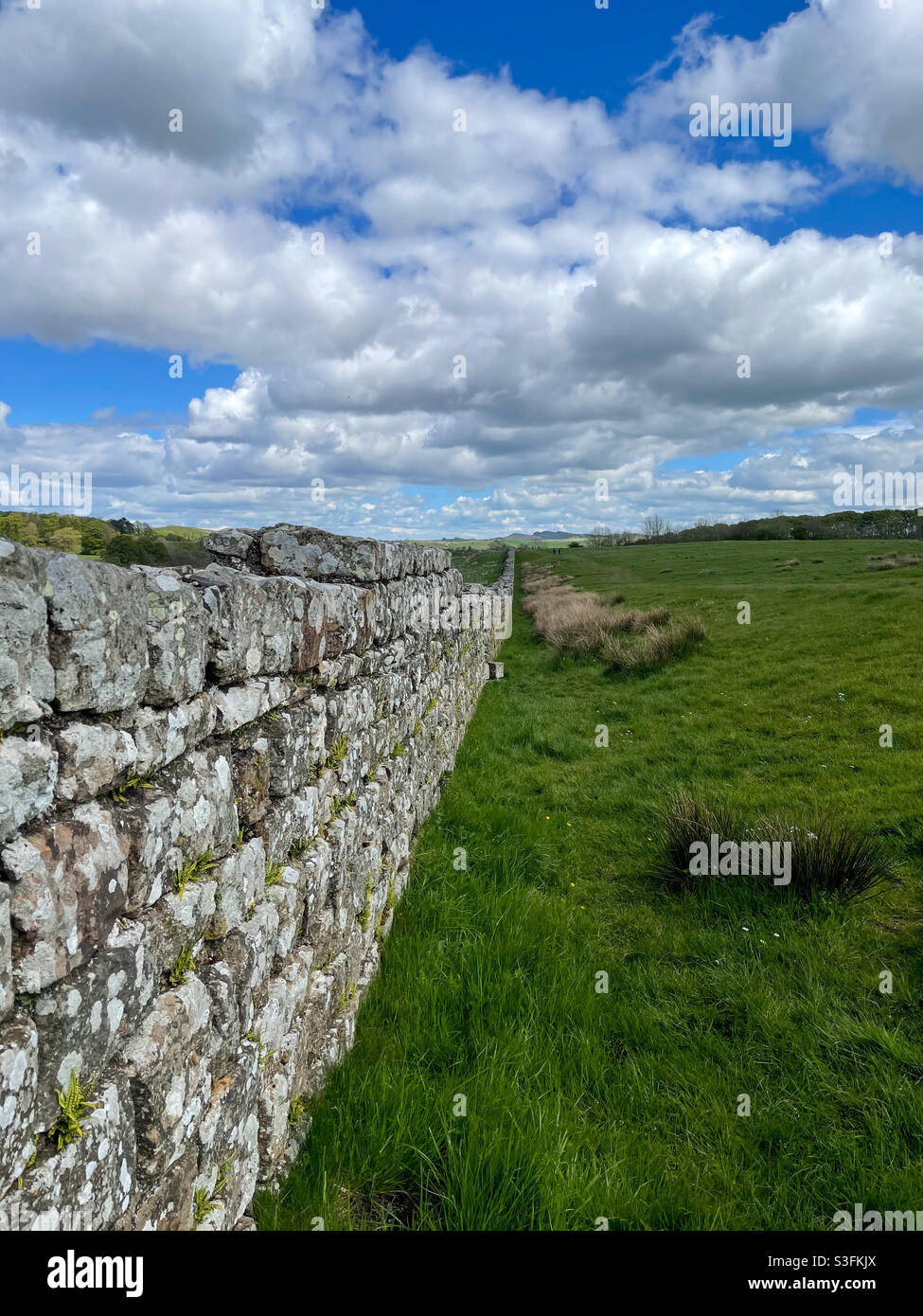 Hadrian hadrians wall hi-res stock photography and images - Alamy