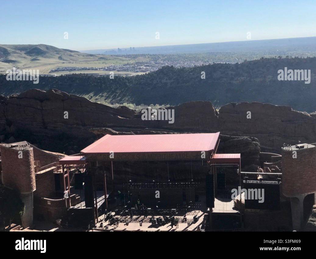 Red rocks ampitheater hi-res stock photography and images - Alamy