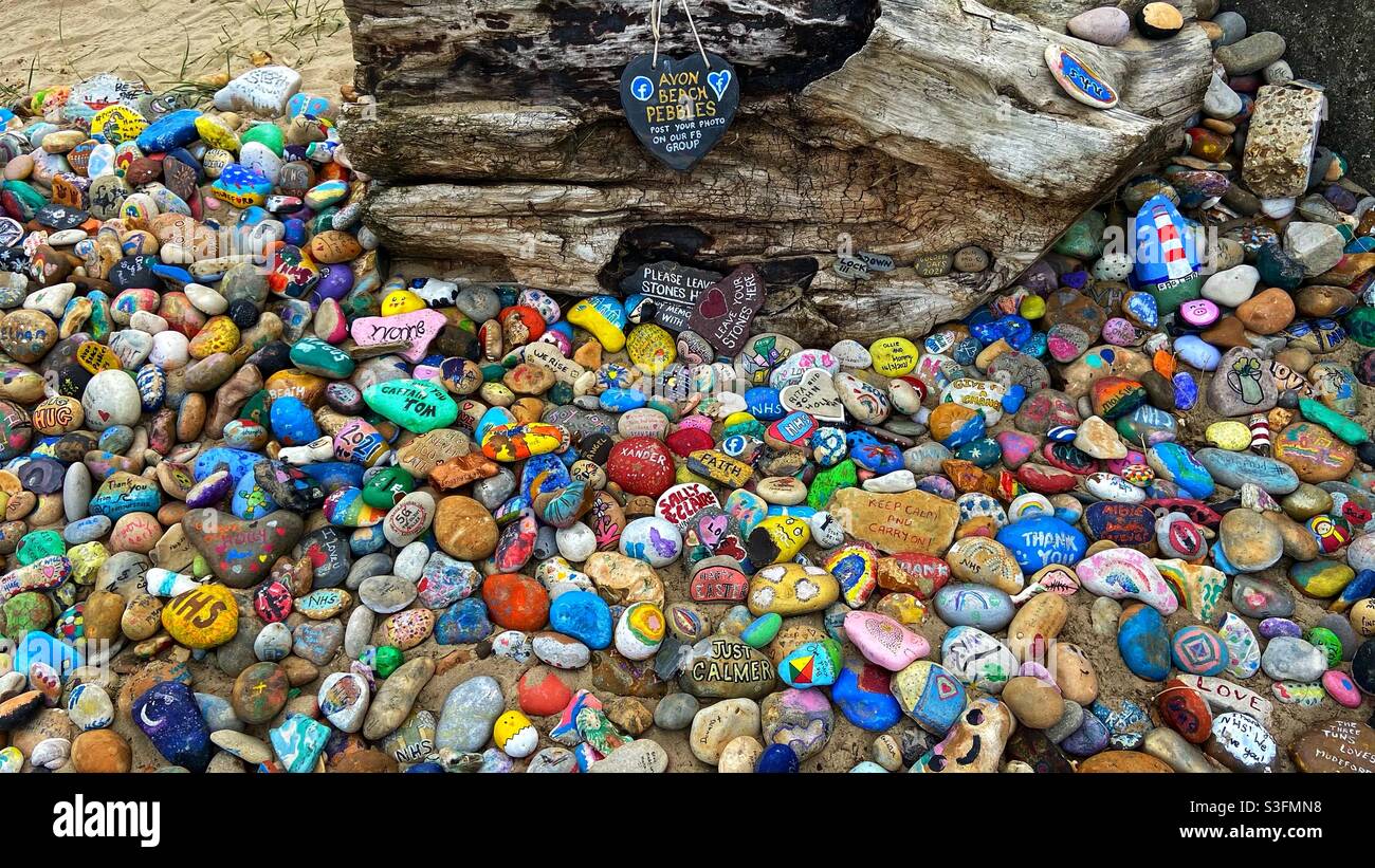 Painted Stones High Resolution Stock Photography and Images - Alamy