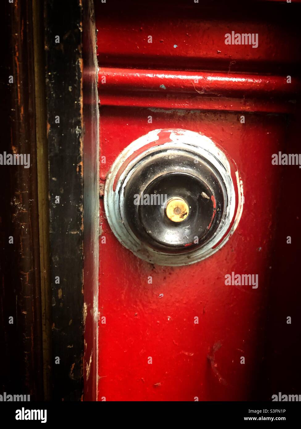 Old bell push Stock Photo - Alamy