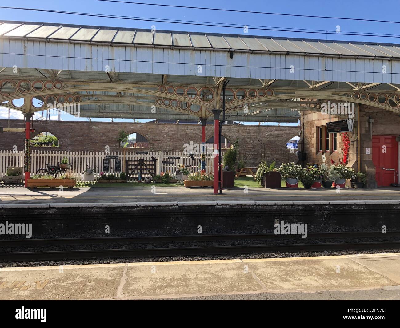 Penrith Train Station Stock Photo - Alamy