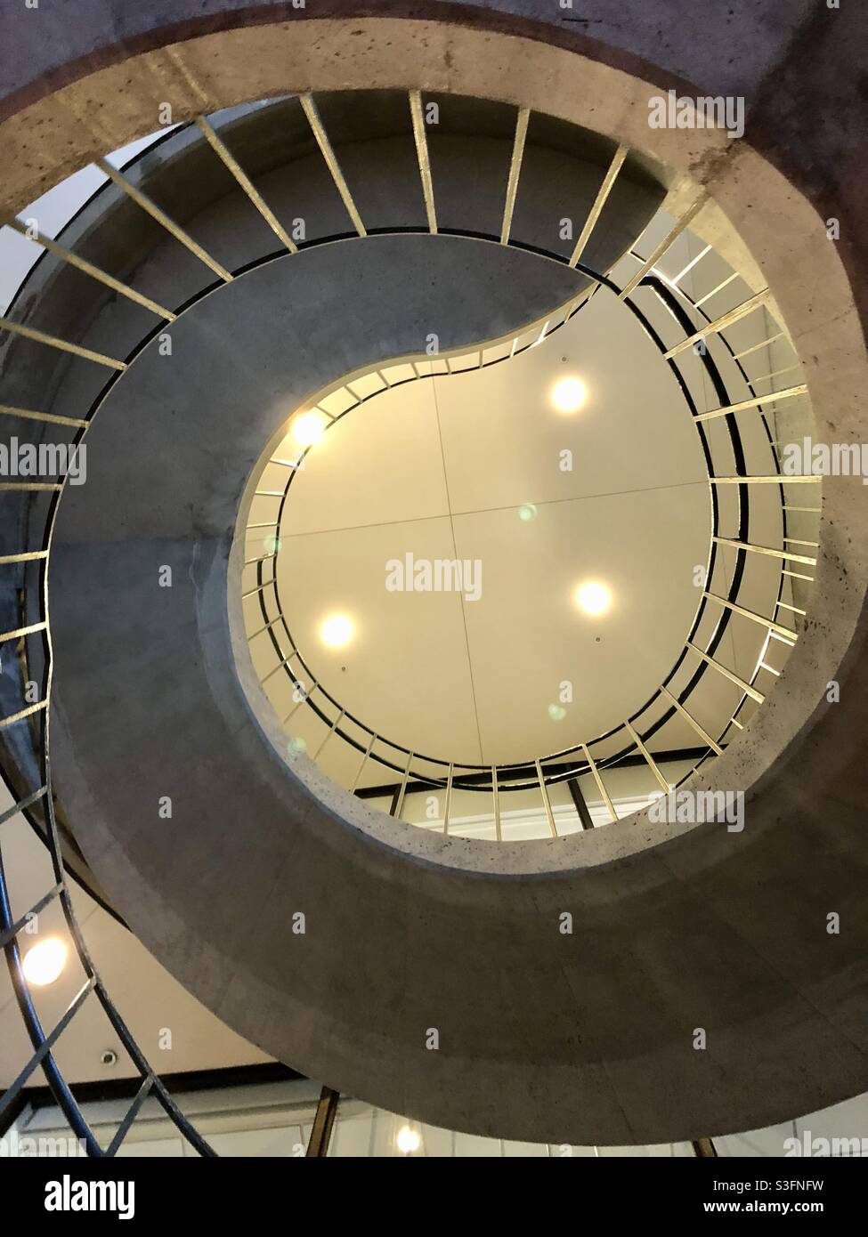 Spiral staircase design Stock Photo - Alamy