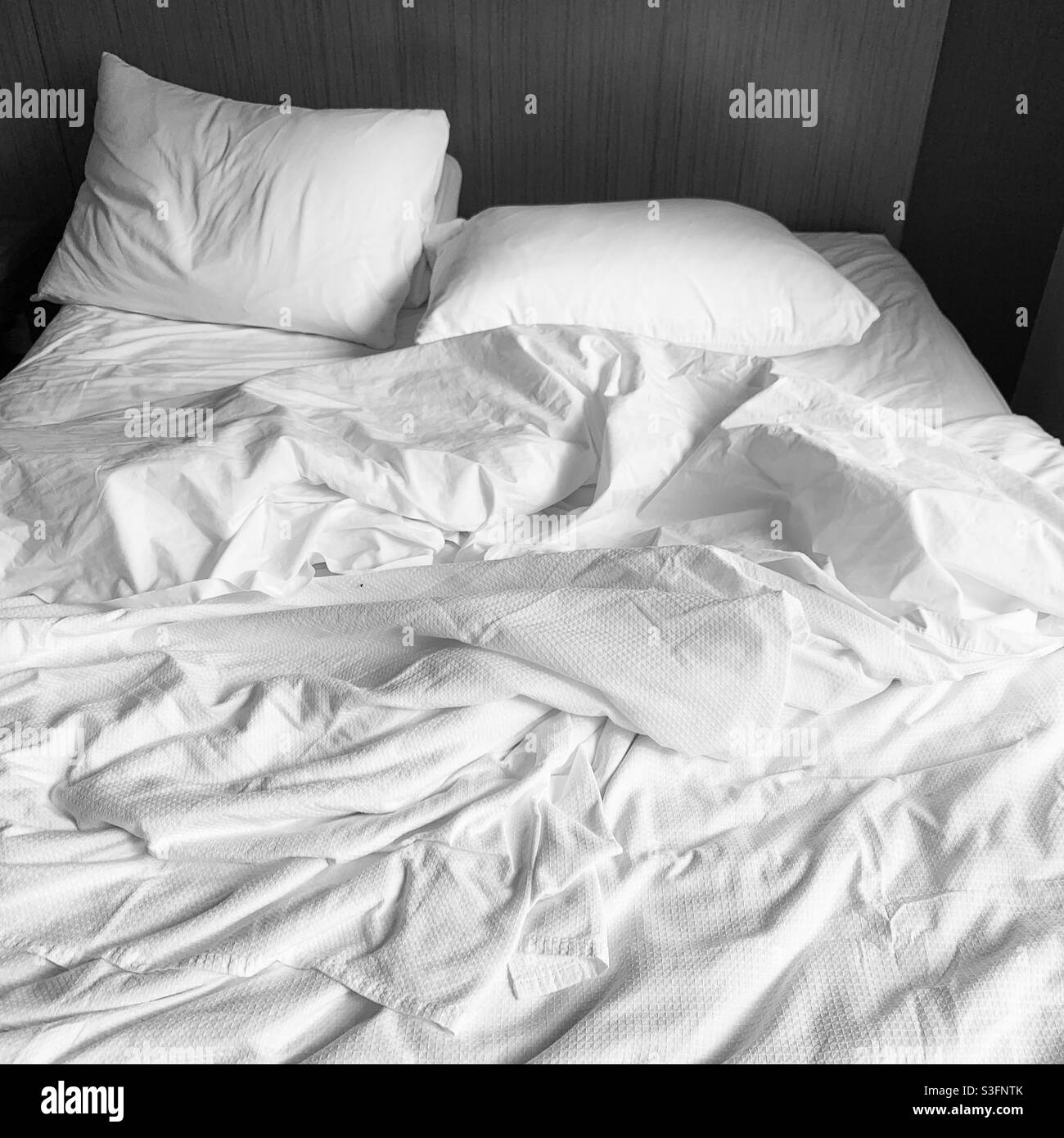 Rumpled Bed High Resolution Stock Photography and Images - Alamy