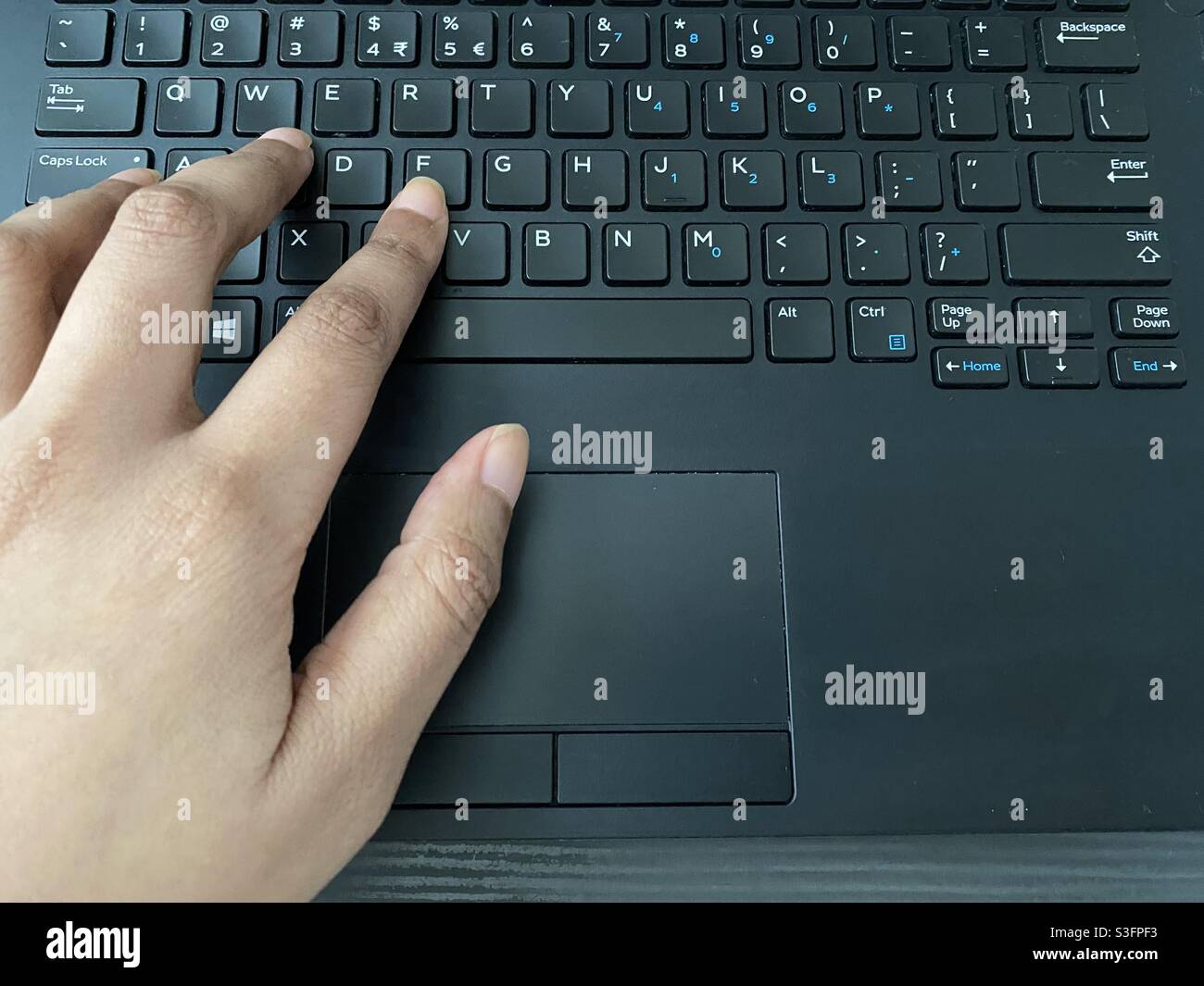 Typing keypad hi-res stock photography and images - Alamy