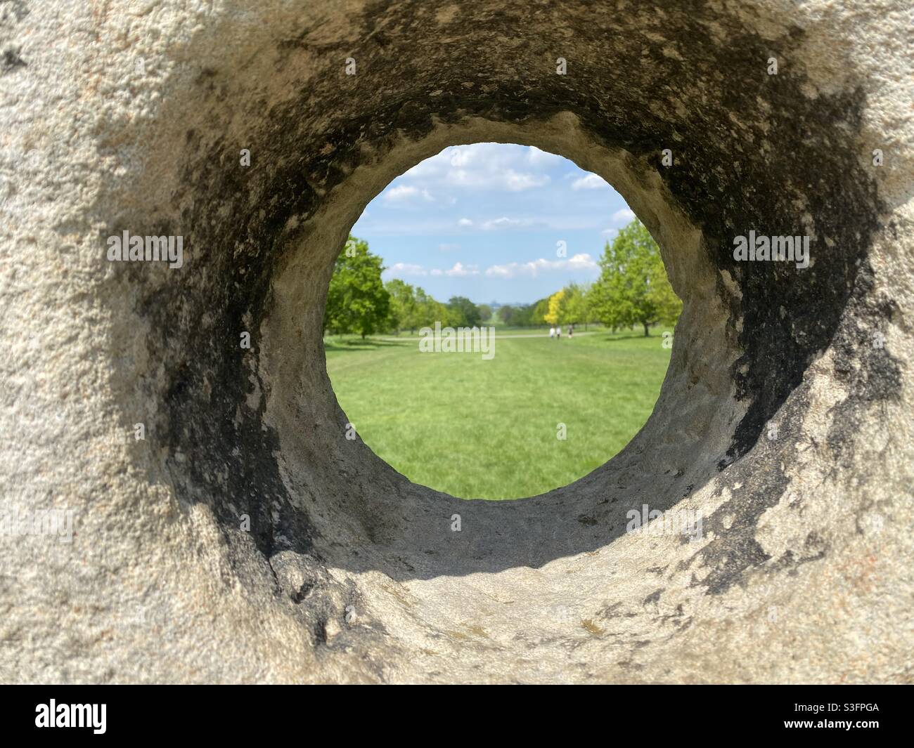 Queens Ride Windsor through a millstone - image at Windsor Great Park ...