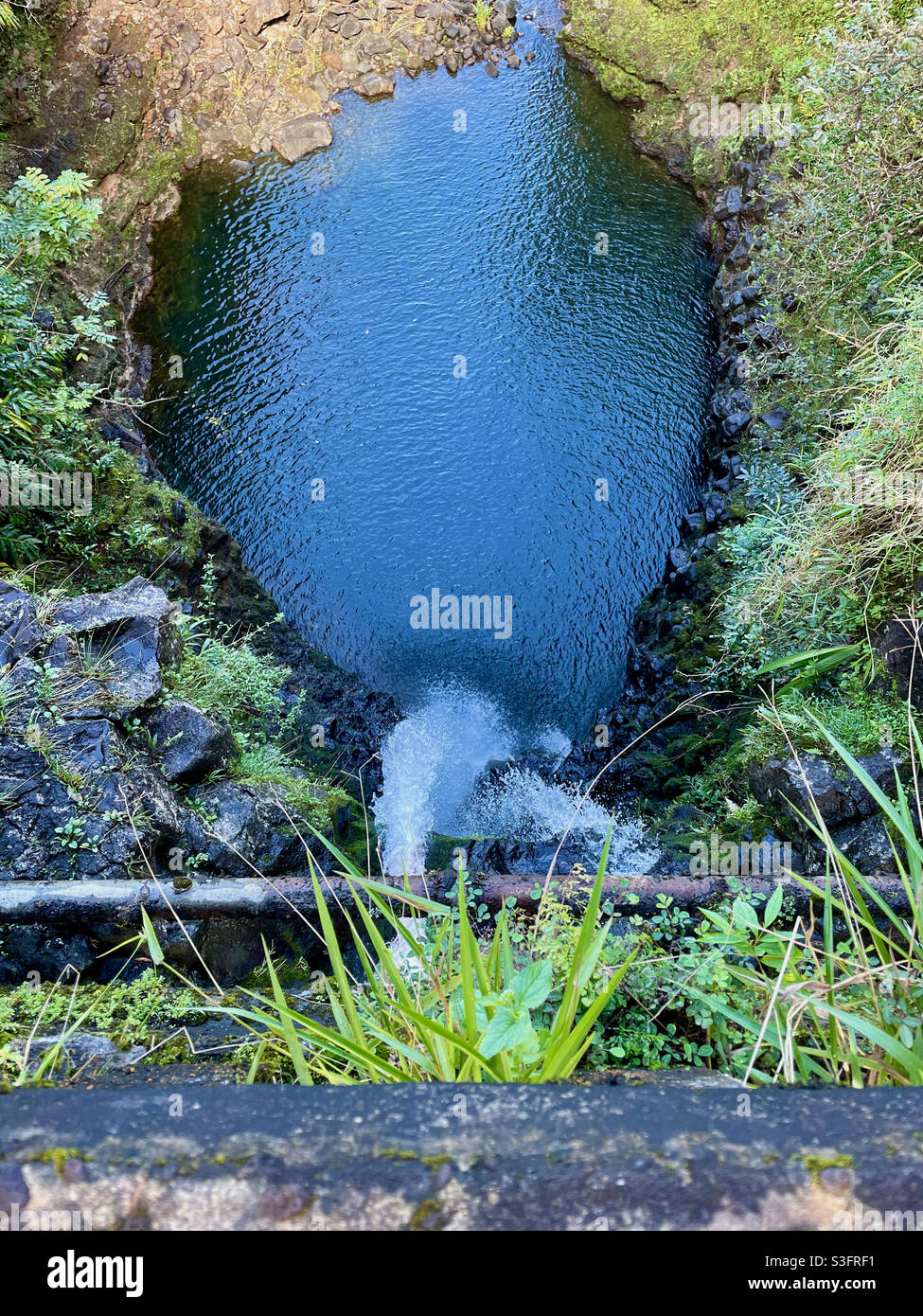 Pool from below hi-res stock photography and images - Alamy