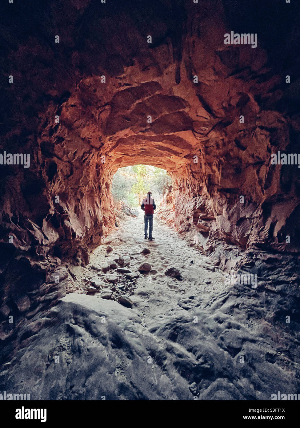 Man and nature Stock Photo - Alamy
