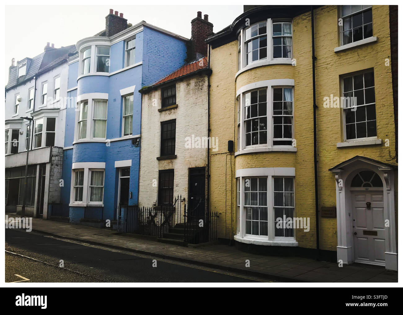 Scarborough seaside buildings Stock Photo - Alamy