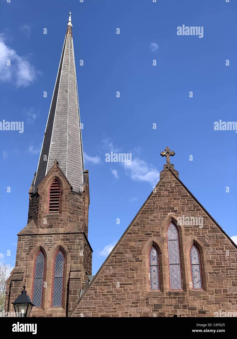 Grace Episcopal Church, Windsor, Connecticut, United States Stock Photo ...