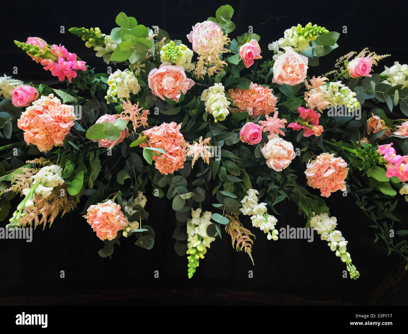 A beautiful flower display Stock Photo - Alamy