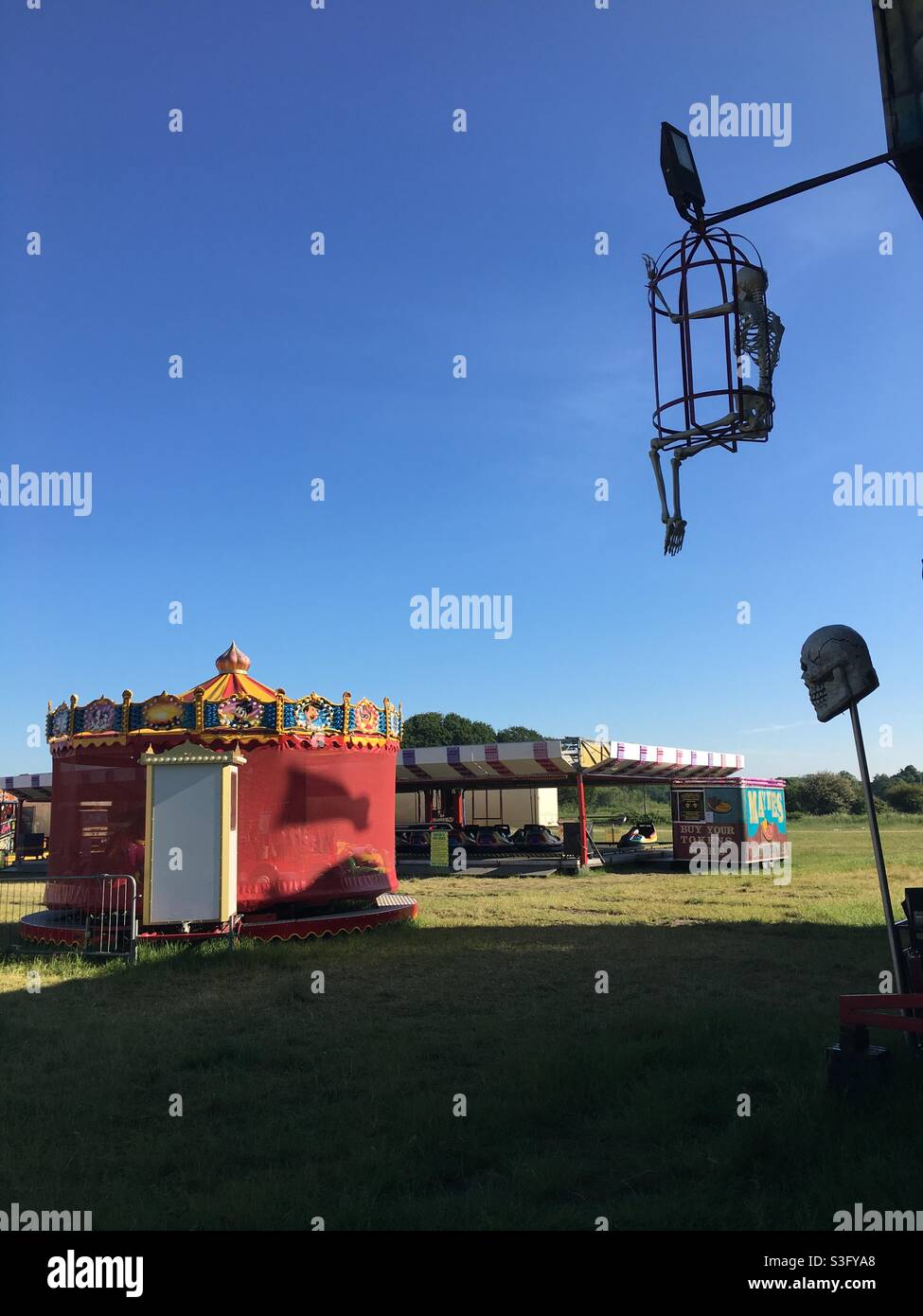 Funfair ghost train hi-res stock photography and images - Alamy