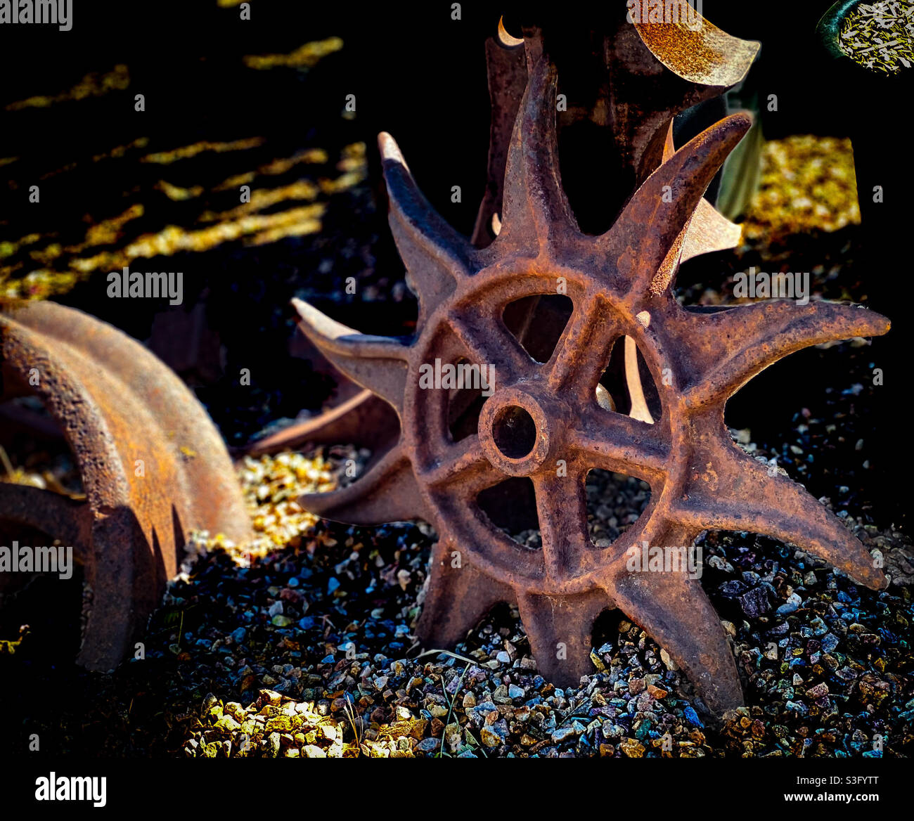 Old farming implement hi-res stock photography and images - Alamy