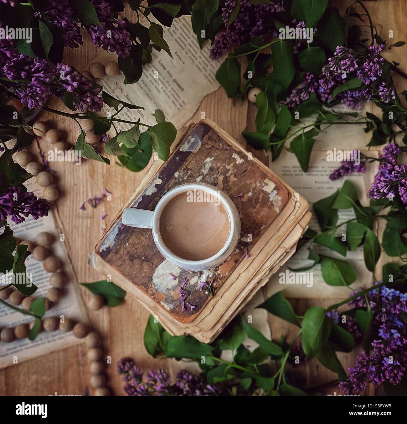 Book Flowers High Resolution Stock Photography and Images - Alamy