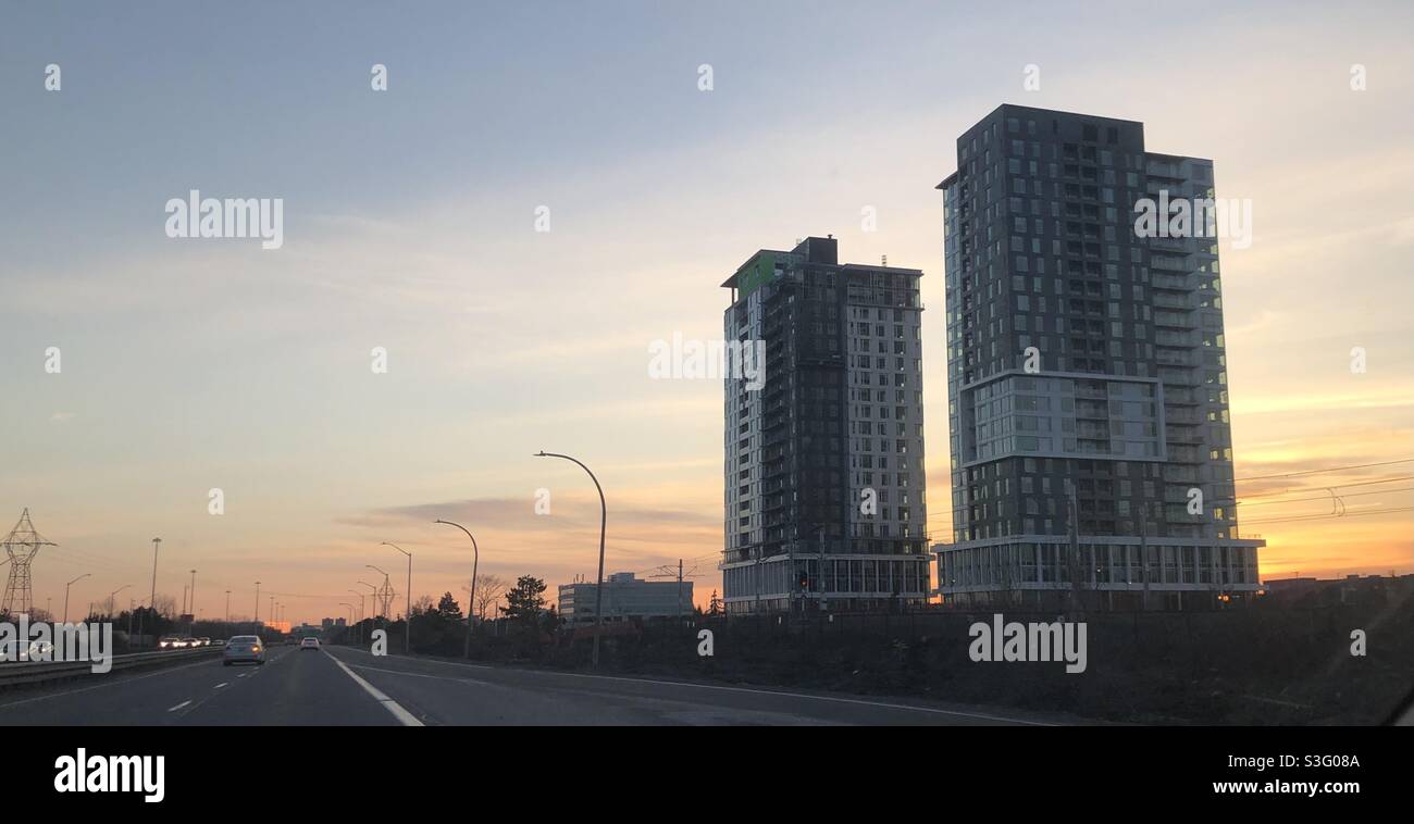 A quick snap through the car window, Ottawa Stock Photo - Alamy