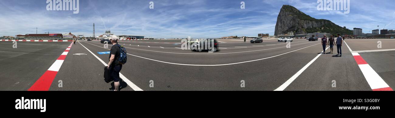 Gibraltar runway hi-res stock photography and images - Alamy