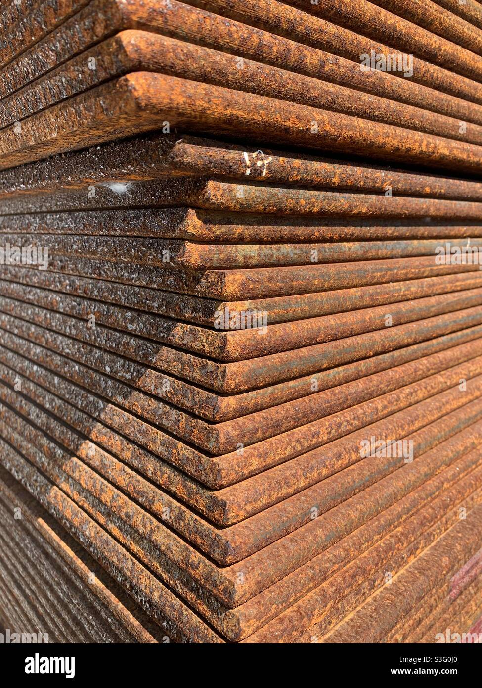 Steel plates construction hi-res stock photography and images - Alamy