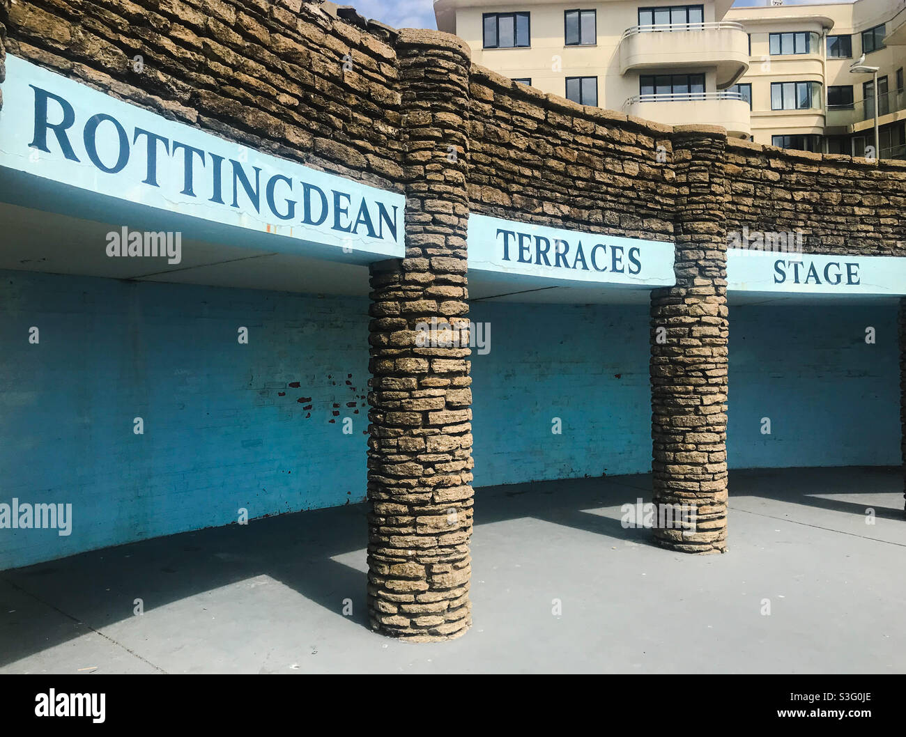 Rottingdean outside theatre Stock Photo - Alamy