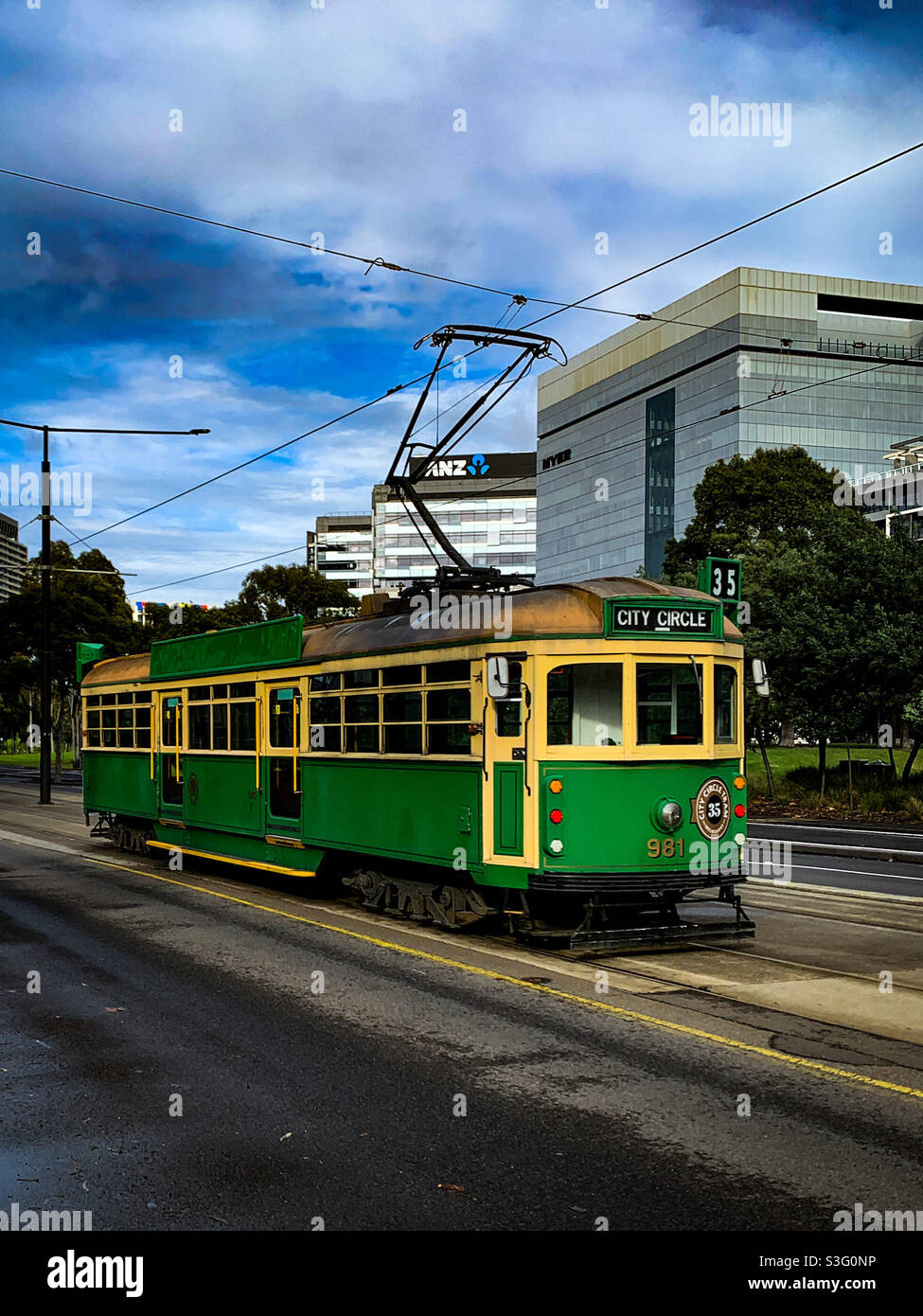 Heritage melbourne tram hi-res stock photography and images - Alamy