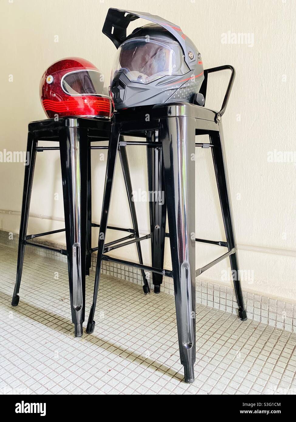 Bar helmet hi-res stock photography and images - Alamy