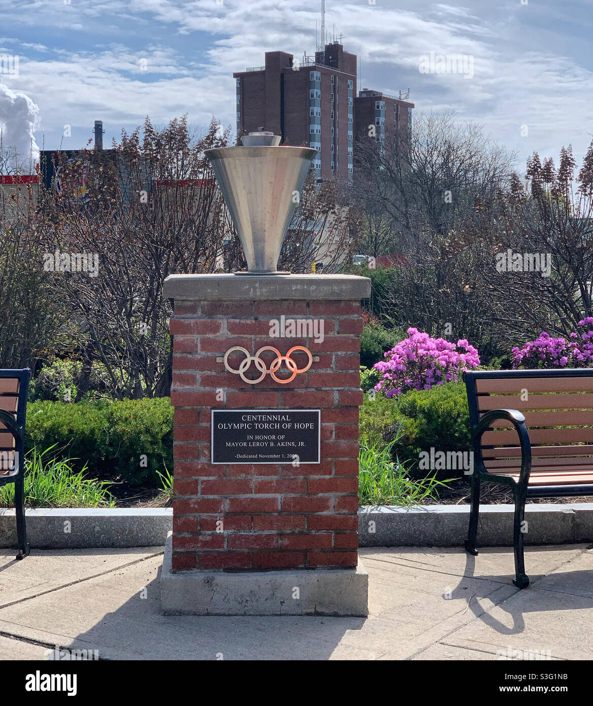 April, 2021, Centennial Olympic Torch of Hope, Glens Falls, Warren ...