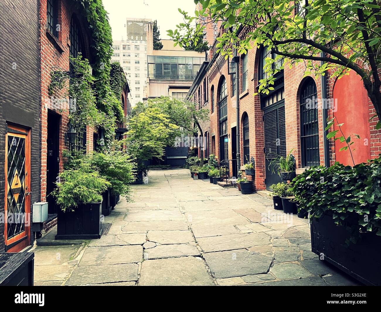 Sniffen court hi-res stock photography and images - Alamy