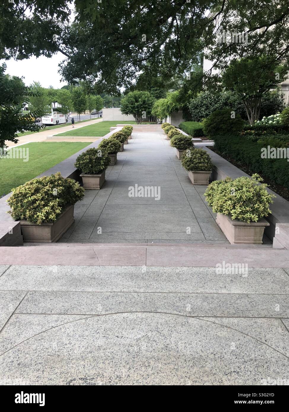 Beautiful path in the city Stock Photo - Alamy