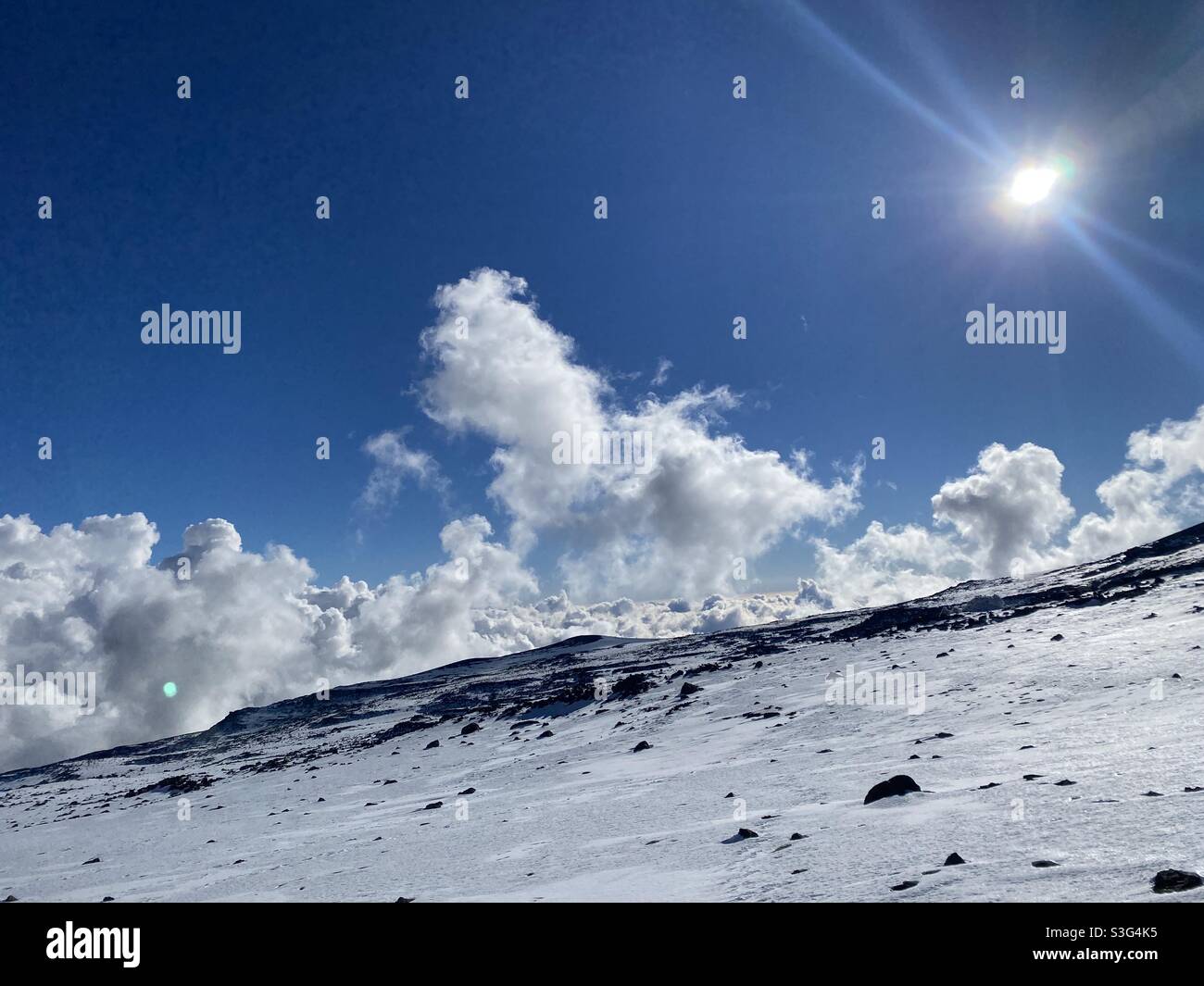 Mauna kea hawaii snow hi-res stock photography and images - Alamy
