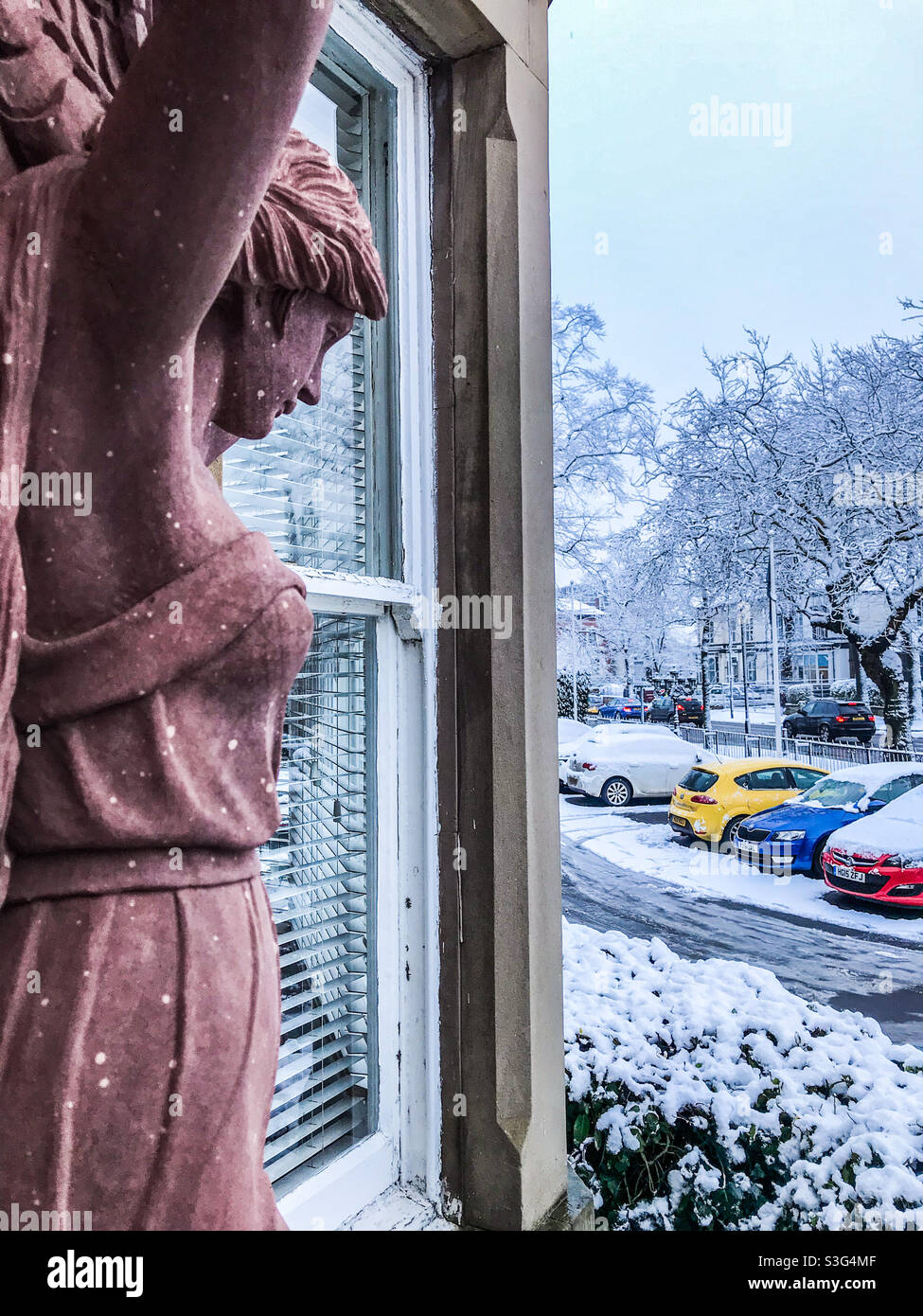 Snowy white frost hi-res stock photography and images - Alamy