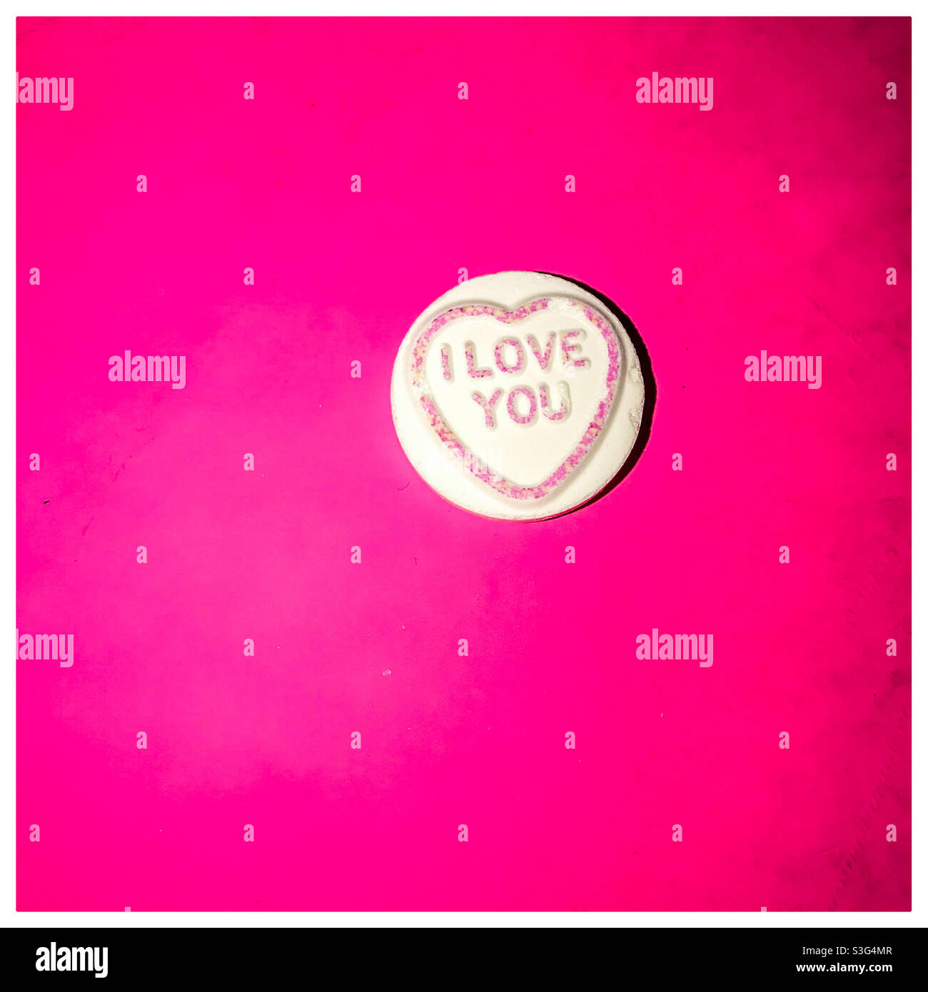 I love you candy hi-res stock photography and images - Alamy