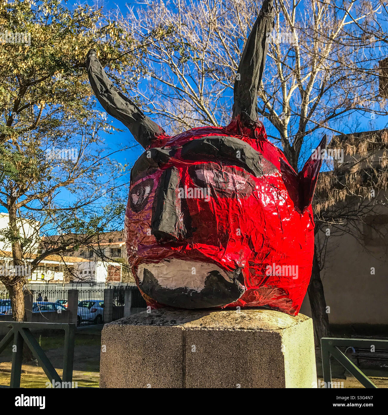 Devils head hi-res stock photography and images - Alamy