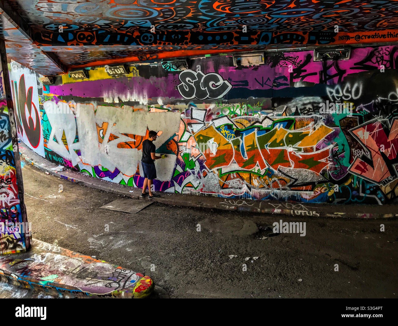 The Vaults, Waterloo, London Stock Photo - Alamy