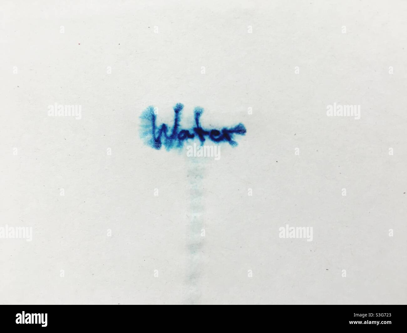 Ink water paper hi-res stock photography and images - Alamy